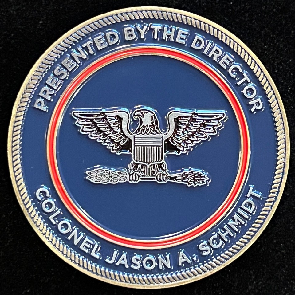 J1 Human Capital Directorate Director Challenge Coin | eBay
