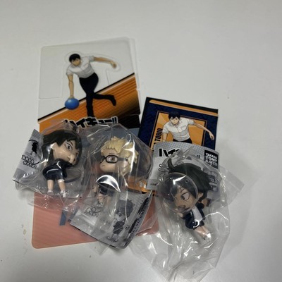 Haikyuu Mini Figure Set Kageyama Tsukishima Yamaguchi Round One Japan ...