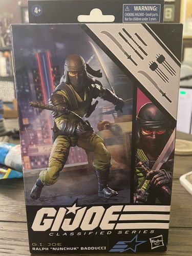 Hasbro G.I. Joe Classified Ralph "Nunchuk" Badducci NEW | eBay