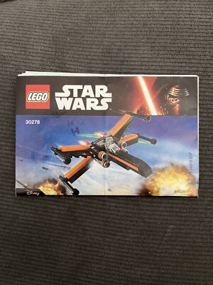 LEGO 30278 Star Wars XWing instructions Only- No Pieces Included ...