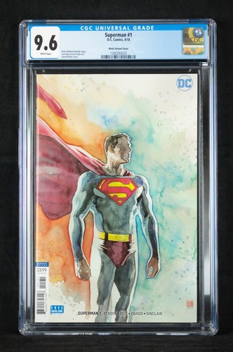 Superman #1 (2018) CGC 9.6 David Mack Variant Cover | eBay