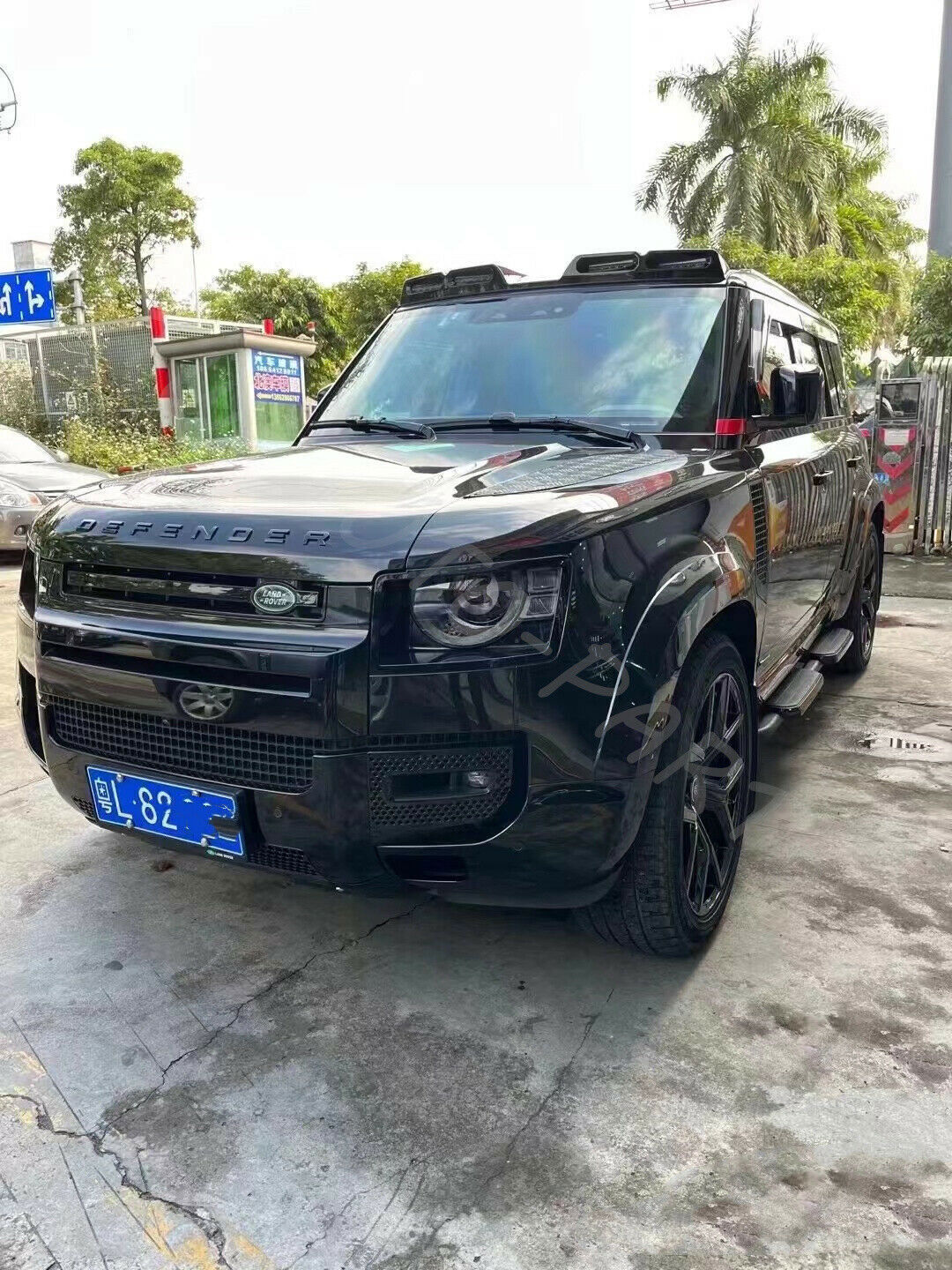 ROOF LIGHT BAR with 4 LED DRL for LAND ROVER DEFENDER 110 L663 2020 21 ...