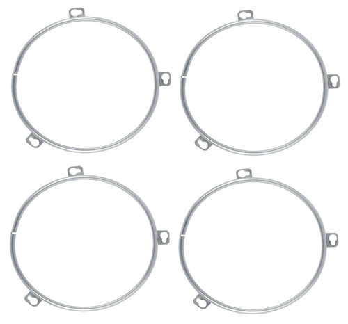 OER 3 Tab 5-3/4" Headlamp Retaining Ring Set For 1964-1976 Dodge and ...
