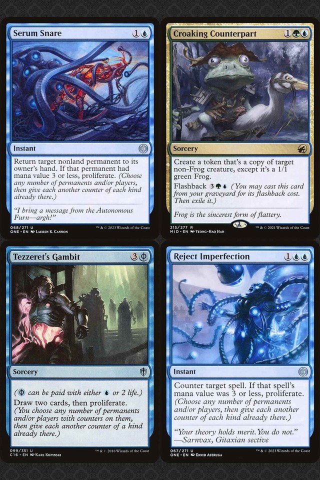 The Mimeoplasm Commander Deck PROLIFERATE & INFECT Magic Toxic Ready-to ...