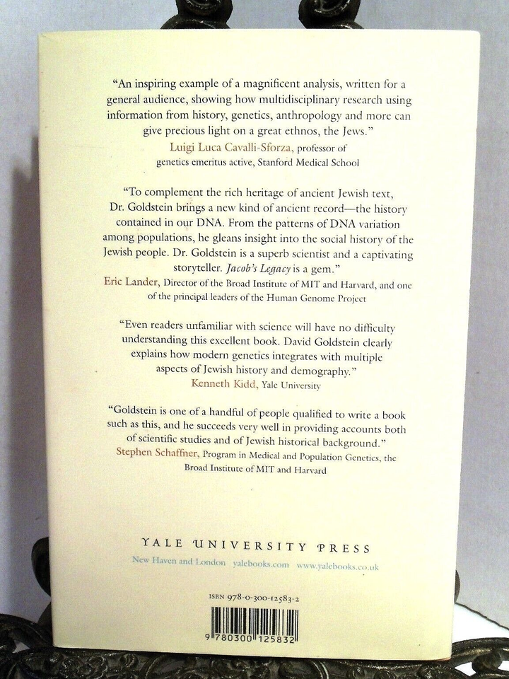 Genetic View of Jewish History JACOB'S LEGACY DNA Jew Priest Lineage ...