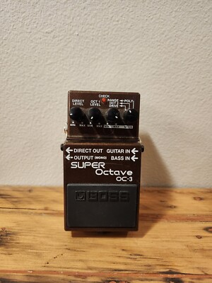 Boss OC3 Octave Guitar Effect Pedal 4957054083847 | eBay