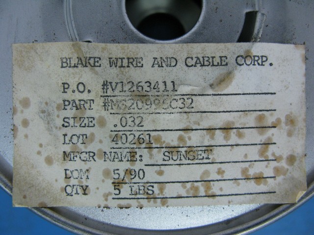 MS20995C32 304 Stainless Steel Safety Lock Wire .032 Diameter 5 LB Roll ...