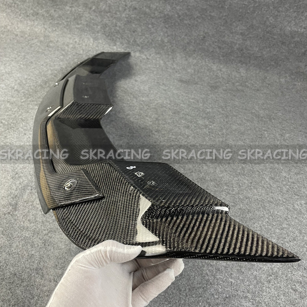 Carbon Fiber Double Layer Rear Trunk Spoiler Wing For Ford Mustang ...