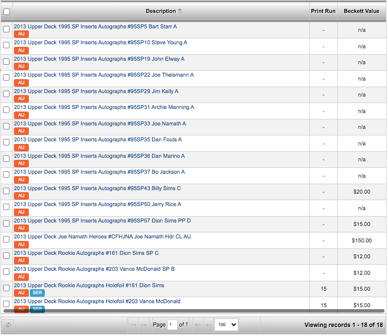 2013 Upper Deck Football Hobby Box 3 AUTO Look4 Travis Kelce Rookie Joe ...