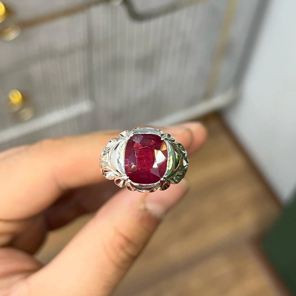 Real Ruby Ring
