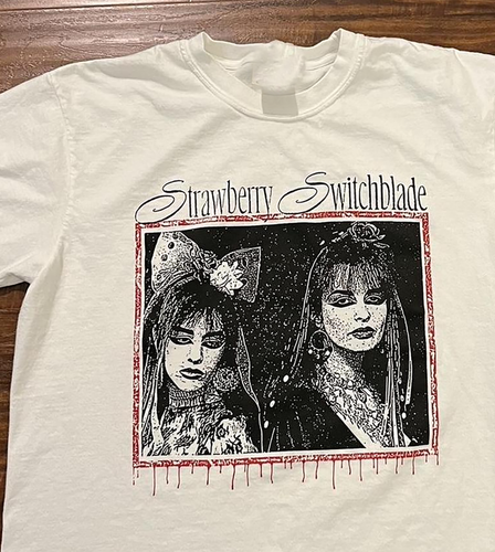 Collection Strawberry Switchblade Band T-Shirt Cotton Tee S to 5XL ...