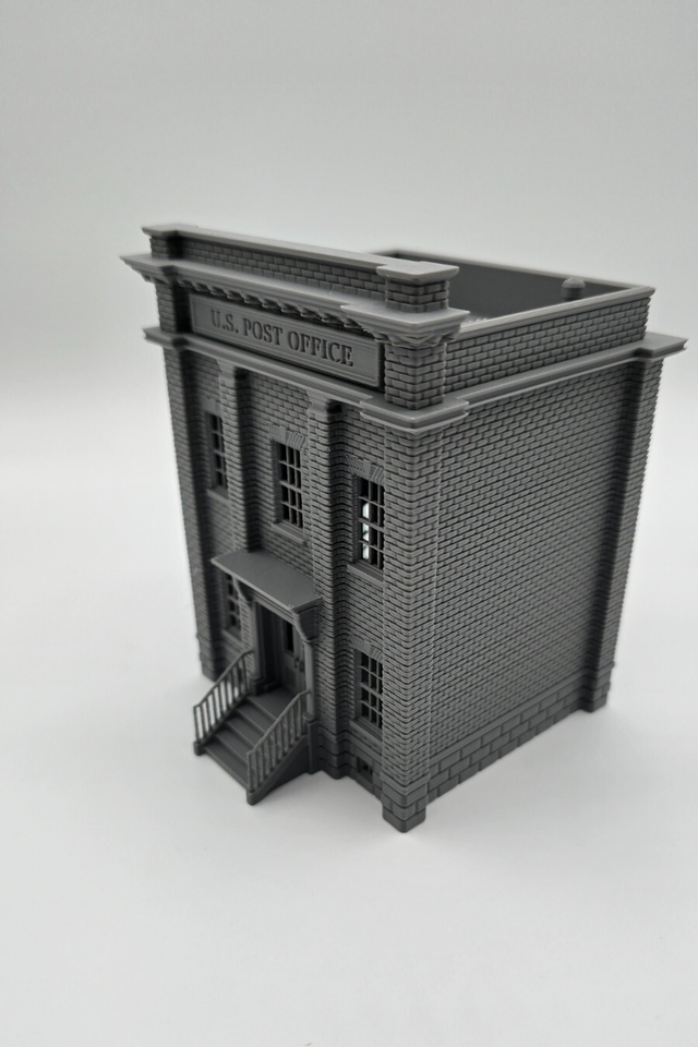 Ho Scale Post Office 1:87 Building | eBay
