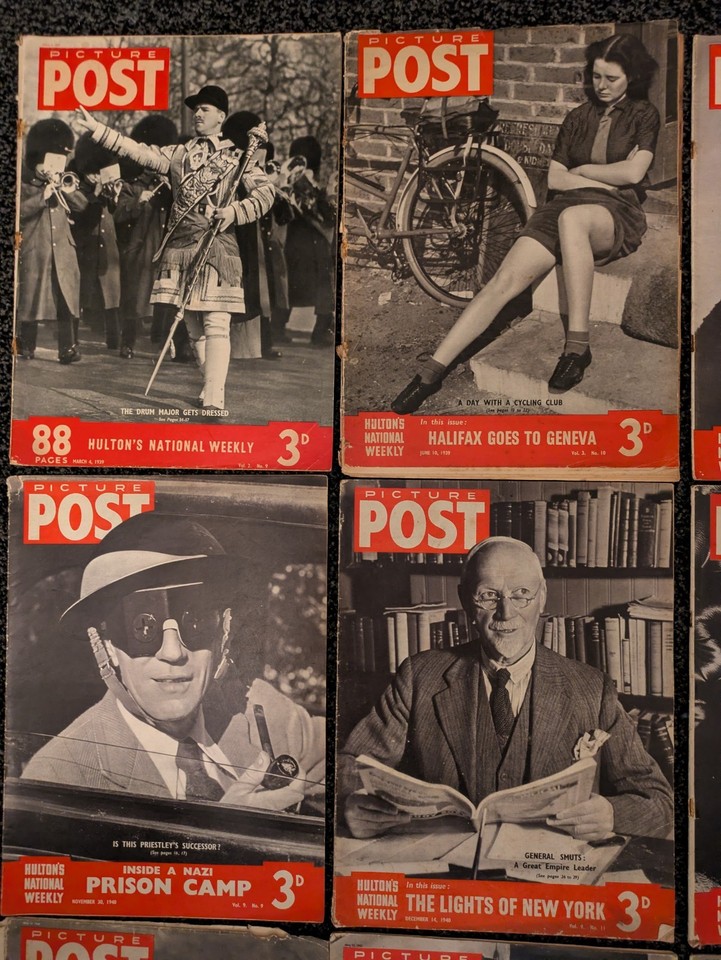 13 Vintage Picture Post Magazines 1939 - 1945 | eBay UK