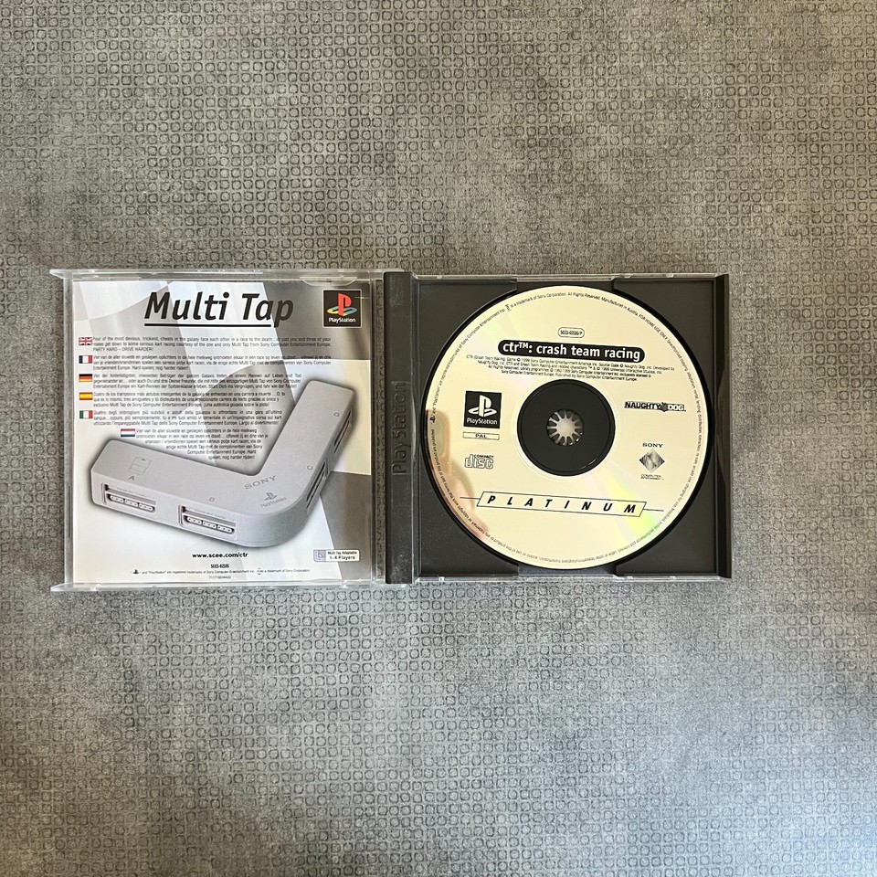 Crash Team Racing CTR PlayStation 1 PS1 Spiel | Platinum | Komplett mit ...