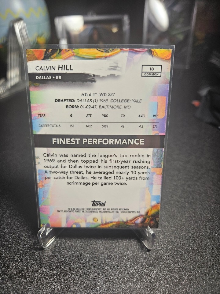 2024 Topps Finest NFL Base- You Pick! Complete your set- Buy2, Get 1 ...