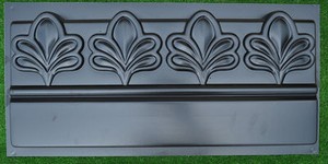 3 pcs ANTIQUE EDGING MOLDS PLASTIC MOLD EDGE STONE CONCRETE PAVING ...