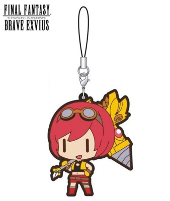 Square Enix Final Fantasy Brave Exvius Rubber Strap Collection Charm ...