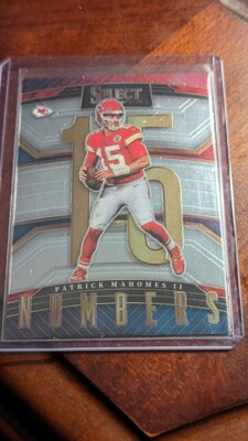2022 Select Patrick Mahomes II - Silver Numbers- #SN-1 | eBay