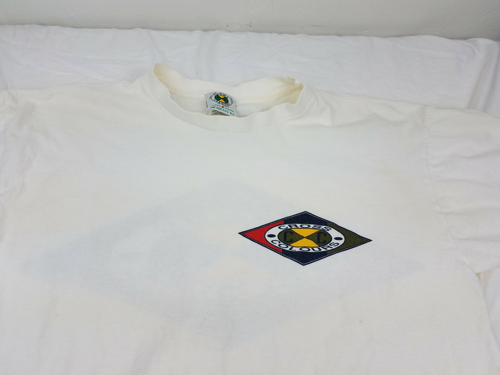 Vtg 80s/90s Cross Colours Tshirt Hip Hop Streetwear colors | eBay