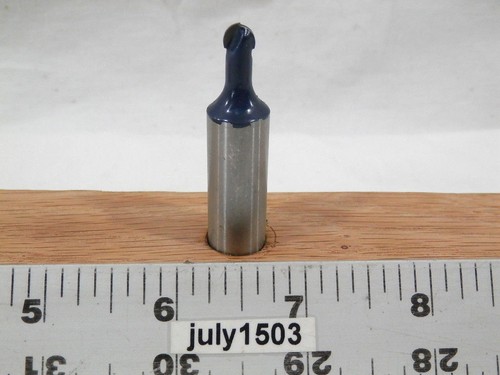 (1) NEW 1/4" D Core Box Groove Ball Half Round Carbide Tipped Router ...