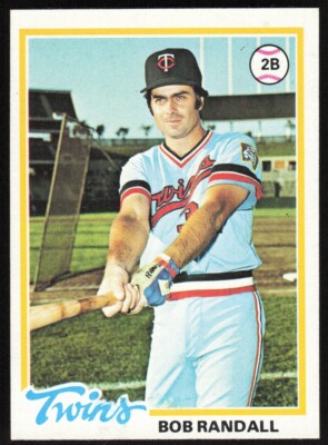 1978 Topps Bob Randall Minnesota Twins #363 | eBay