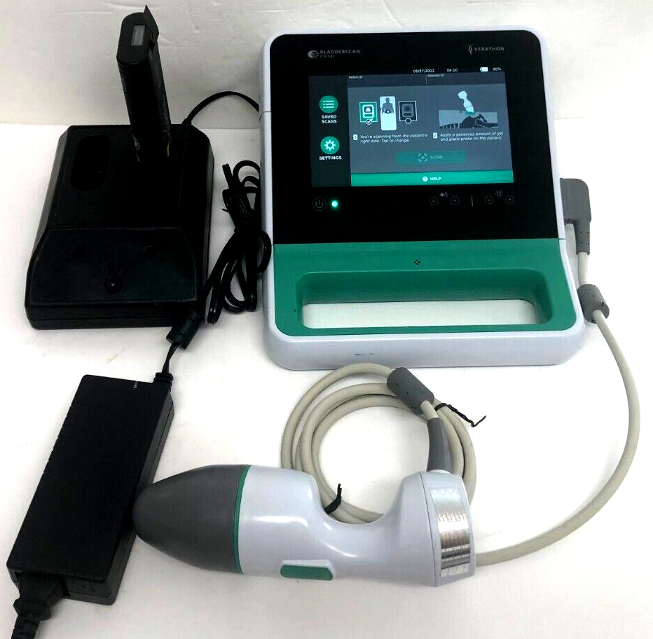 Verathon 3D BladderScan Ultrasound Prime Plus Bladder Scan +Probe 0570 ...