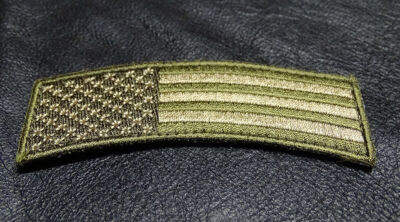 USA FLAG ROCKER TAB TACTICAL ARMY MILITARY MULTITAN ROCKER HOOK PATCH ...