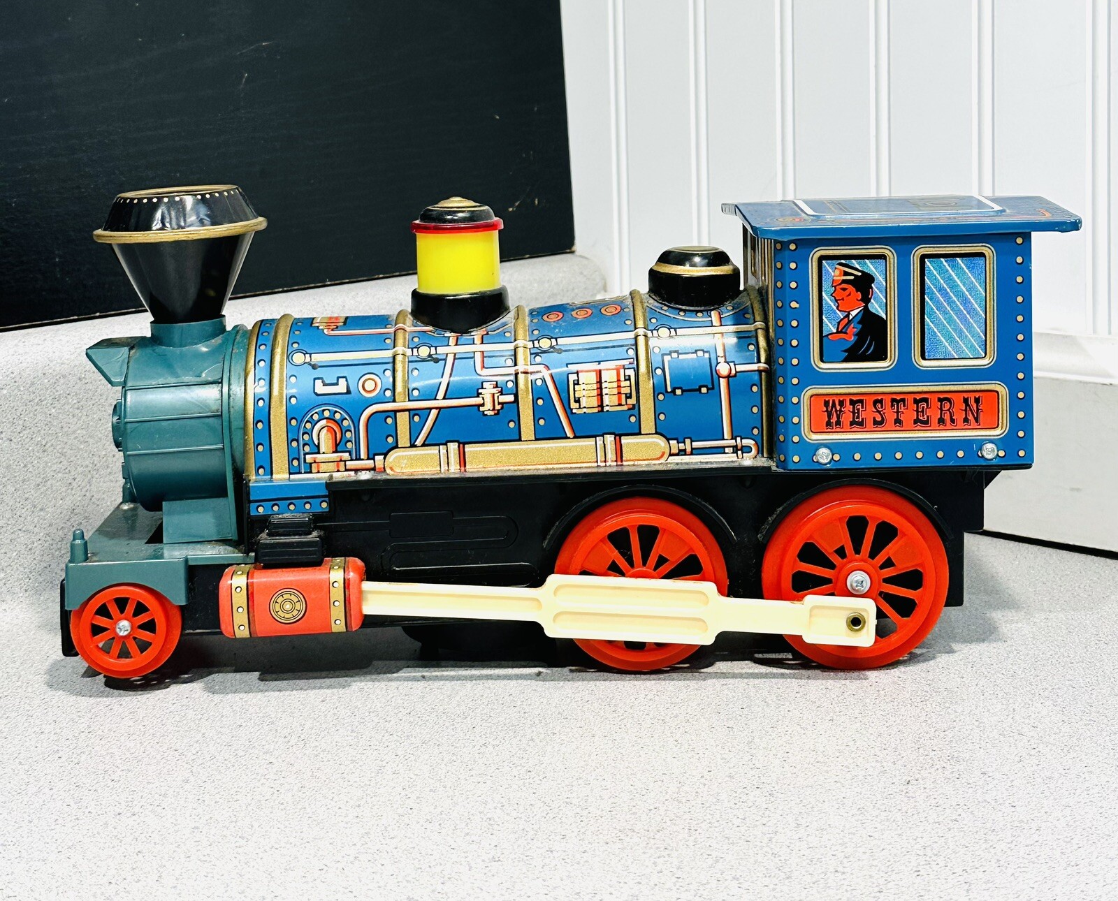 Vintage 1960's MODERN TOYS Tin WESTERN SPECIAL LOCOMOTIVE Train | eBay