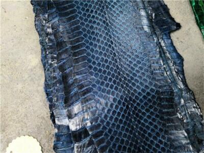 1pcs Snake Hide Skin Leather Water Snake Hides Soft DIY Craft Pelt ...