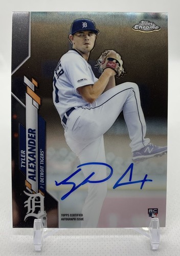 2020 Topps Chrome Tyler Alexander Rookie Autograph RA-TA | eBay