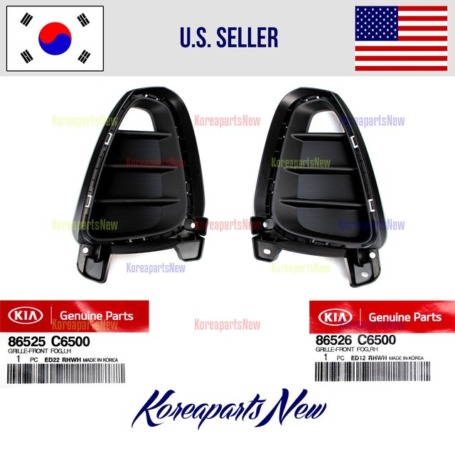 Front Bumper Trim Bezels Left + Right set 2 pcs ⭐GENUINE⭐ Kia Sorento ...