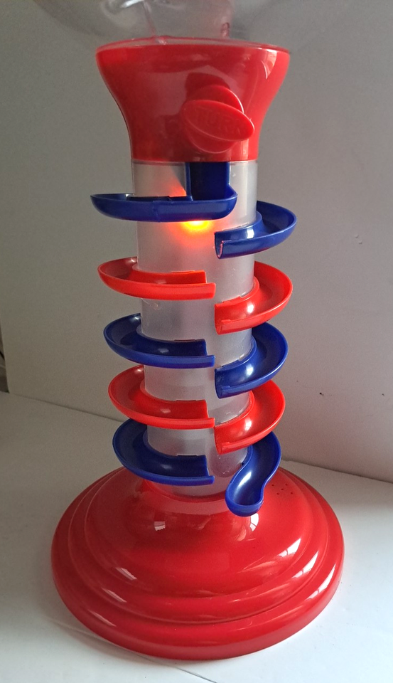 Sweet N Fun 21 Inch Light & Sound Spiral Gumball Bank 2011 Red Candy ...