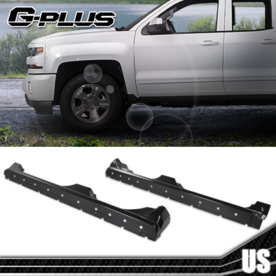 Rocker Panels Fit For 2014-2018 Chevy GMC Pickup Silverado Extended Cab ...