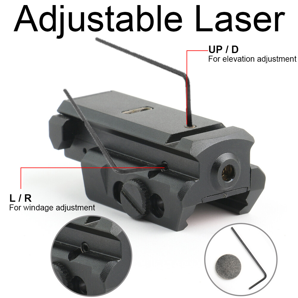 USB Rechargeable Pistol Red Green Blue Laser Sight For Glock 17 19 20 ...