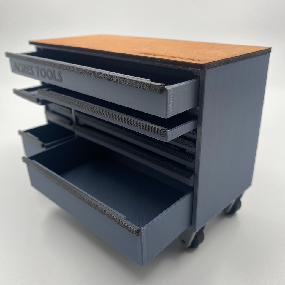 1/10 RC Toolbox Mini Tool Box Accessories for Garage Drift Crawler Diorama | eBay