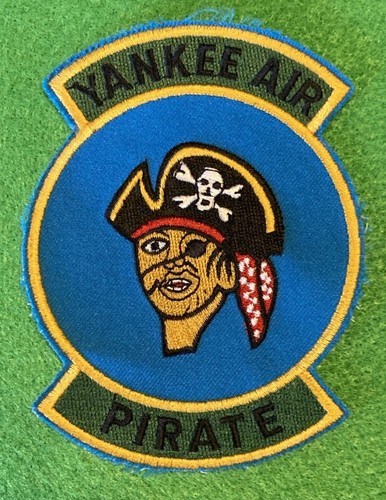 Vintage US Navy, Yankee air pirate squadron, Embroidered Patch, NOS | eBay