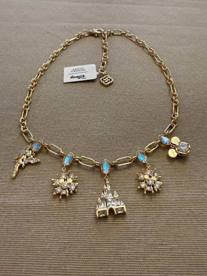 Kendra Scott Disney Parks Exclusive Cinderella Castle Charm Tink ...