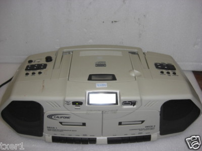 Califone 2395AV-02 Music Maker BoomBox TESTED | eBay