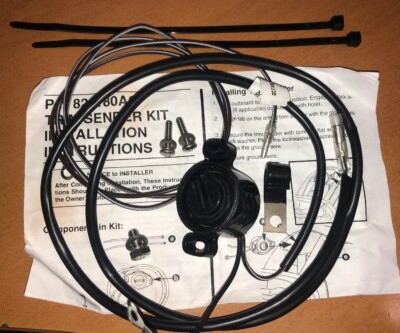Analog Trim Sender Kit (Black) for Mercury Mariner Outboard Engines ...