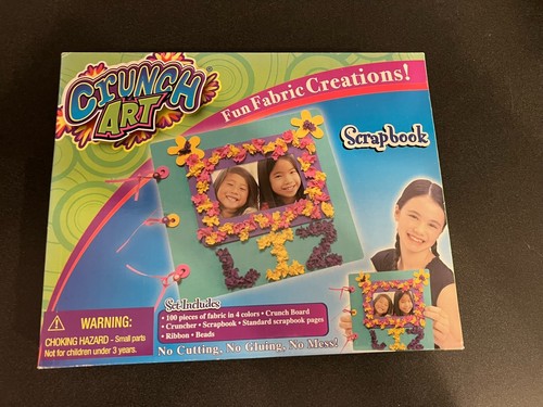 Crunch Art - Fabric Creations - Scrapbook - Toys Kit Kids Arts & Craft ...