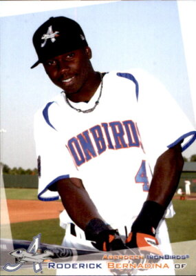 2012 Aberdeen Ironbirds Grandstand #3 Roderick Bernadina Willemstad ...