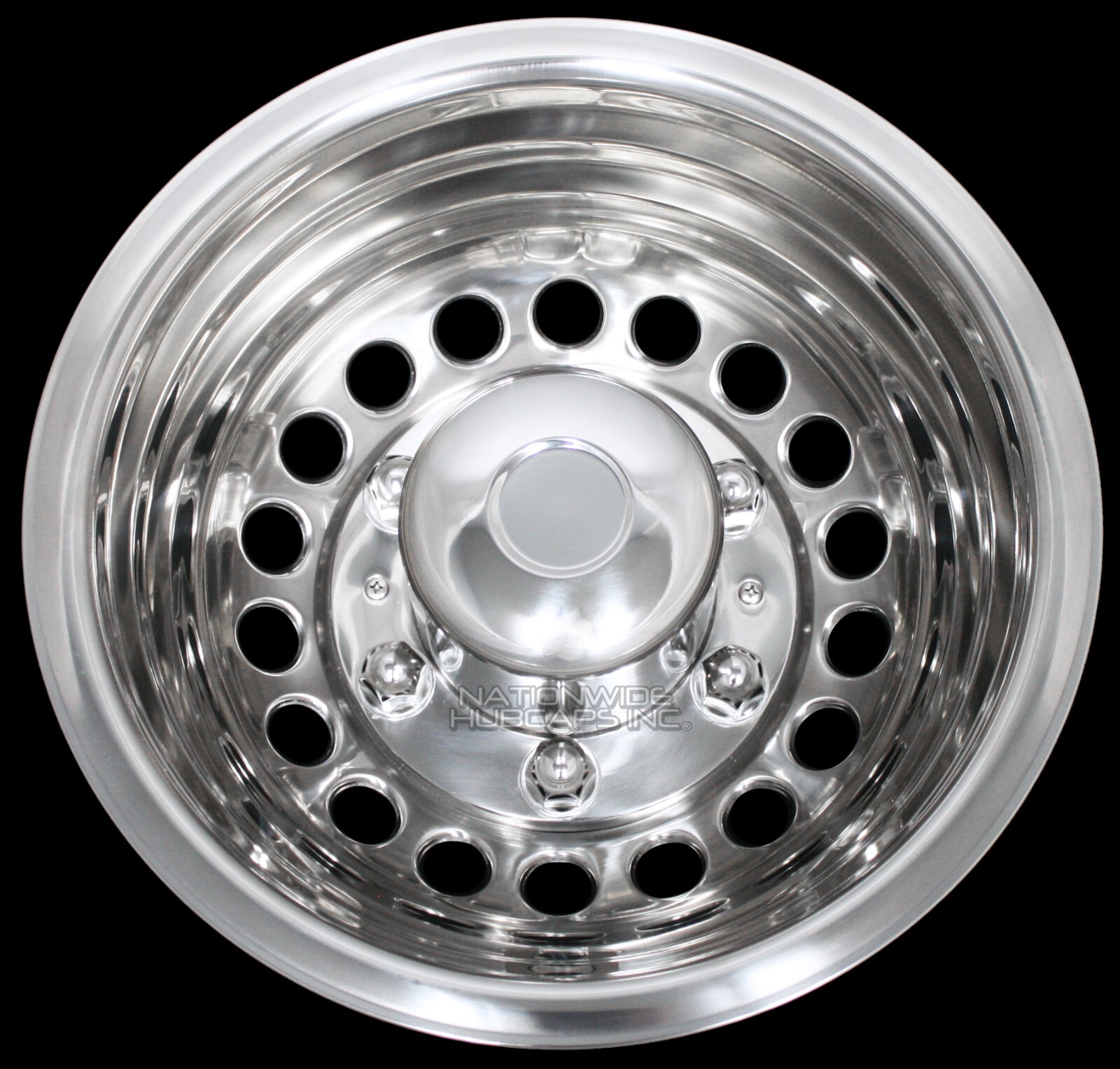 4 Ford Transit 350 Van 2015-25 16" Dual Steel Wheel Simulators Dually ...