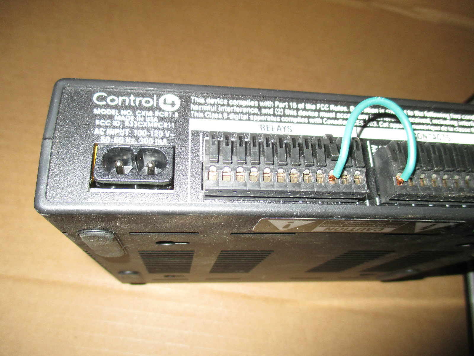 Control4 Home Controller HC-300 with remote CXM-RCR1-B C4-HC200-E-B ALL ...