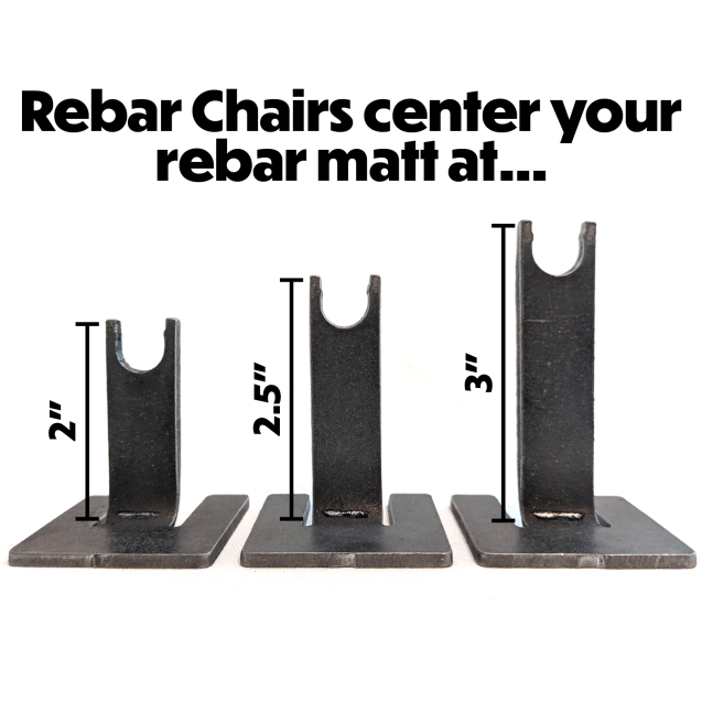 Metal Rebar Chair for Concrete Slabs By Red Line Manufacturing | eBay