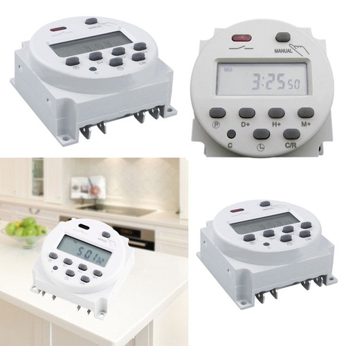 CN101 Digital LCD Relay Switch Weekly Programmable Electronic Time ...