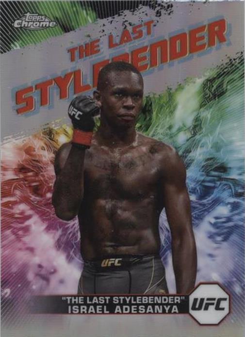 2024 Topps Chrome UFC - Aka Israel Adesanya #AKA-6 Refractor for sale ...
