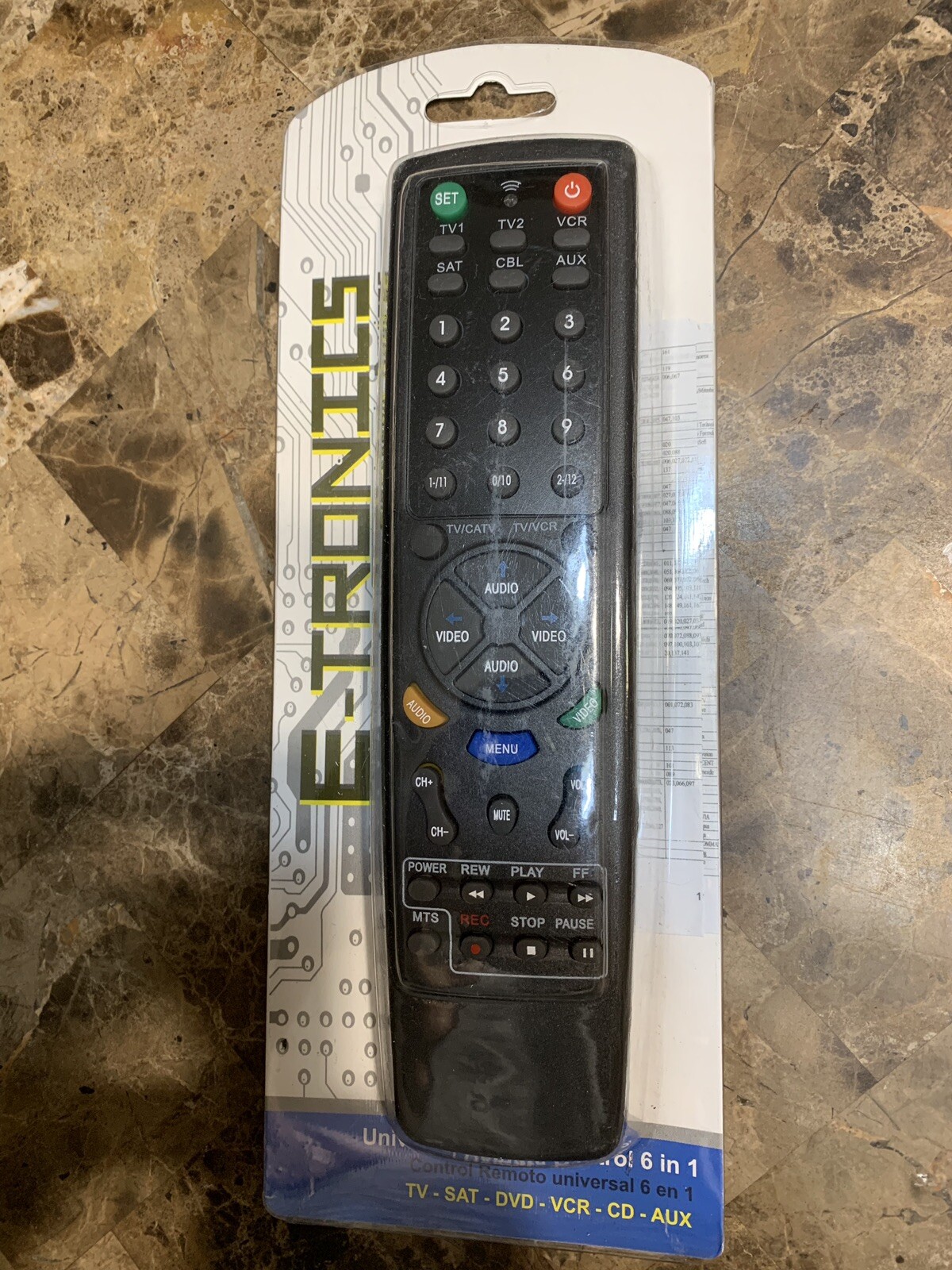 E-Tronics Universal Remote Control 6 in 1 Brand New SALE | eBay