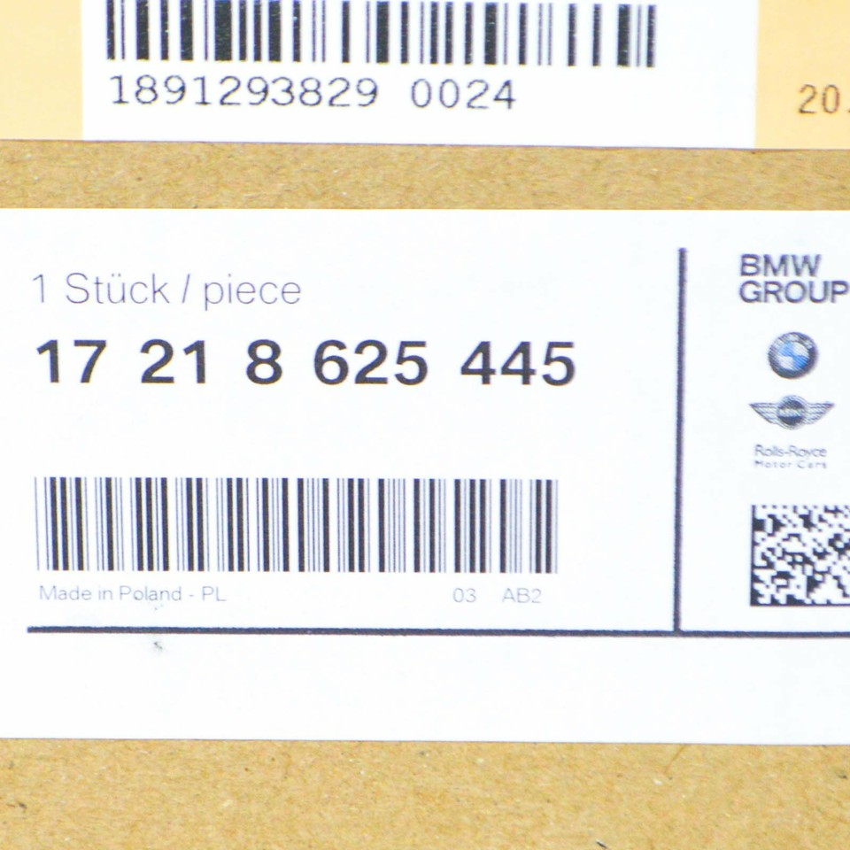 NEW BMW 3 F30 ENGINE ADDITIONAL COOLING RADIATOR FRAME 17218625445 ...