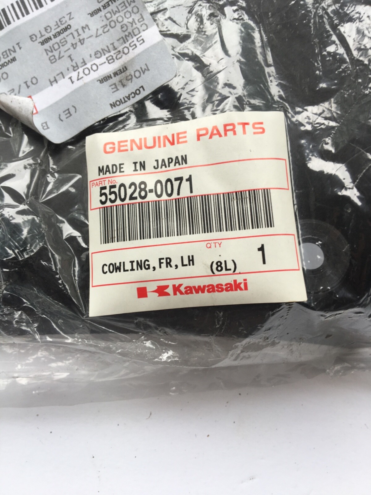 KAWASAKI 55028-0071 COWLING,FR,LH for sale online | eBay
