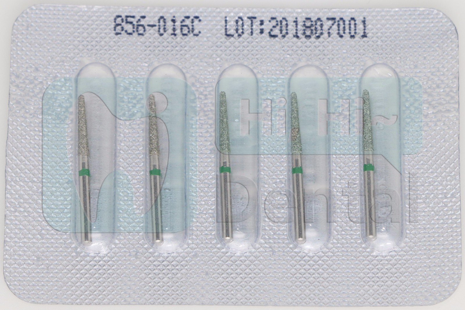 Dental Diamond Burs FG Round End Taper 856/016C Coarse Grit High Speed ...